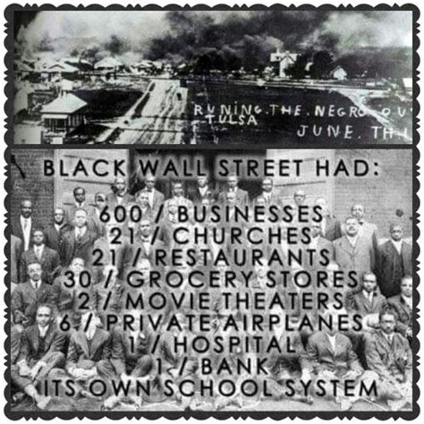 On June 1 1921 In Tulsa Oklahoma One Of The Most Wealthiest African