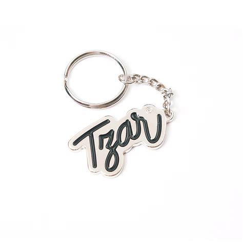 Black Script Keychain Dechkotzar