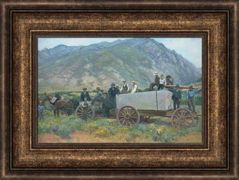 Builders Of The Kingdom By Linda Curley Christensen Altus Fine Art