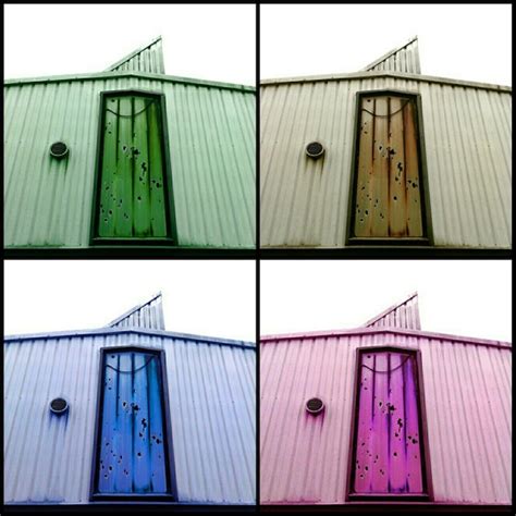 Premium Photo Multi Colored Built Structure