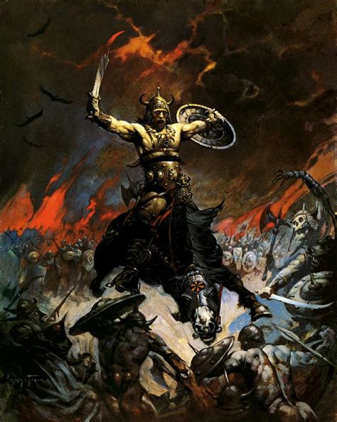 Conanby Frank Frazetta Frank Frazetta Fantasy Artist Conan The