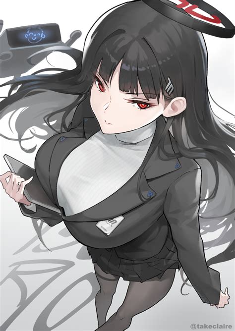 Sensei Doodle Sensei And Rio Blue Archive Drawn By Takeclaire Danbooru