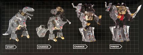 Throwback Thursday Transformers Dinobot Commander Grimlock Previews
