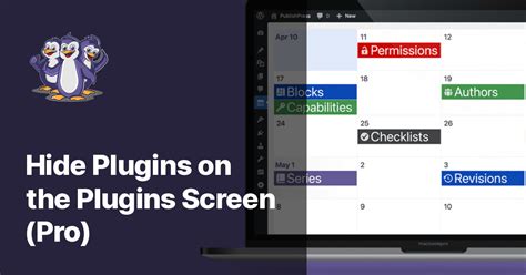 Hide Plugins On The Plugins Screen Pro PublishPress