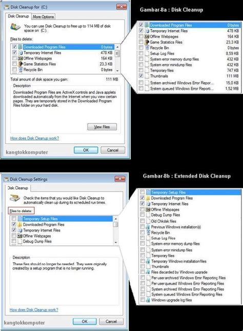 Extended Disk CleanUp Kangtokkomputer