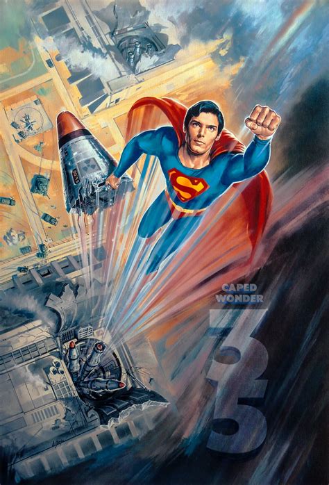 Cw Siv Dan Goozee 35 Anniversary Poster Capedwonder Superman Imagery