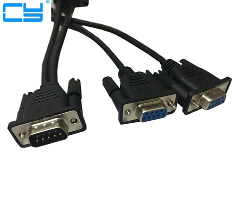 DB Male To Female Serial Rs Splitter Cable Rs Male To Female In