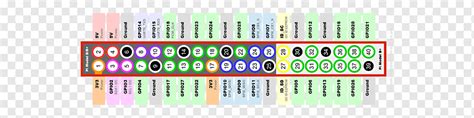 범용 입 출력 raspberry pi pinout tutorial raspberry 기타 전자 제품 라벨 png