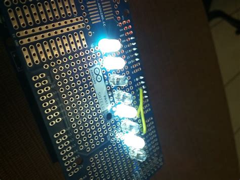 8 bits arduino binary counter 6 steps instructables