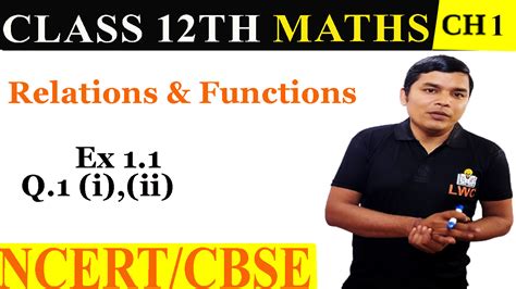 Cbse Class 12 Mathematics Exercise 11 Q1 Part I And Part Ii Detailed Solution And Explanation