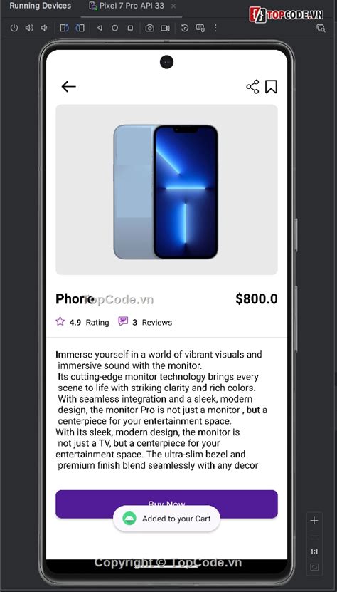 Shop B N C Ng Ngh Online Android Studio Project Java Xml Mvvm Firebase S D Ng Firebase
