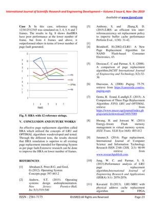 Hybrid Page Replacement Algorithm PDF
