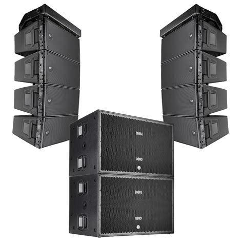 Højtalersystem Line Array 8 X Rcf Hdl 30 A Og 2 X Rcf Sub