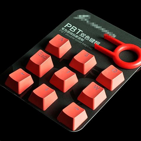 9 Keys Pack Pbt Double Color Injection Key Caps Me Vicedeal