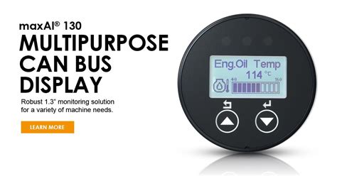 Multipurpose Can Bus Display Maximatecc