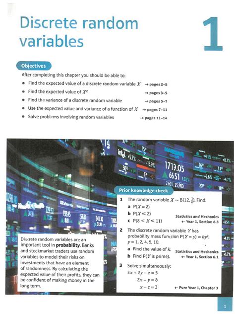 fm statistics ch1 discrete random variables pdf