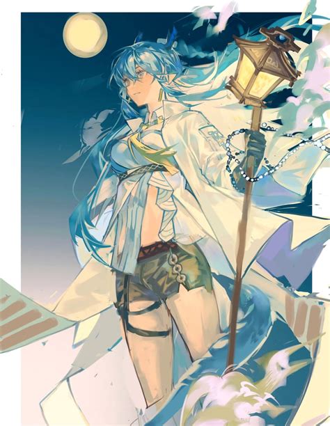 Ling Arknights Drawn By Lin Qing Phosphorus 1104 Danbooru