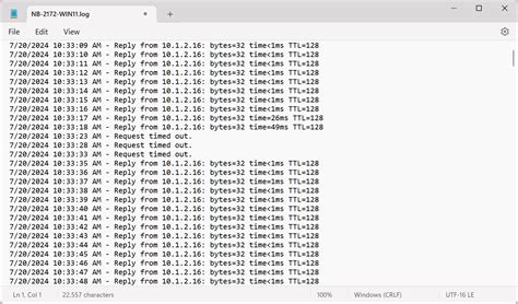 Ping With Timestamp To File Pingtool Tutorial