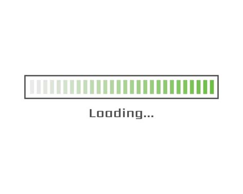 Collection Loading Bar Status Icon Illustration Set Of Loaded Icons Download Progress