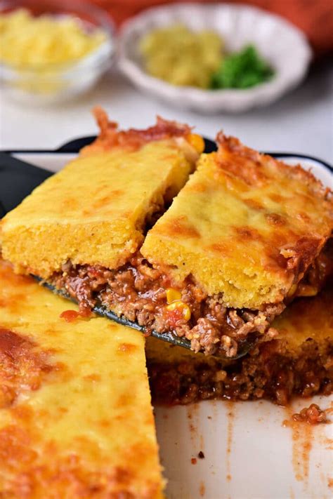 Mexican Cornbread With Ground Beef