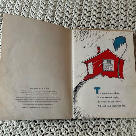 Cat In The Hat Book Pages