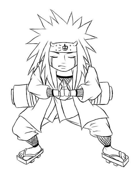 Naruto Chibi Coloring Coloring Pages