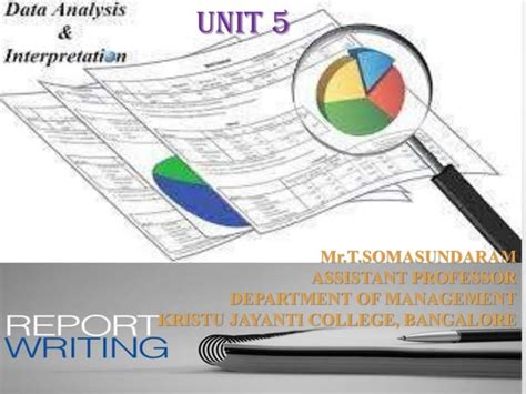 Data Analysis And Interpretation And Report Writing Ppt