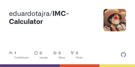 GitHub Eduardotajra IMC Calculator