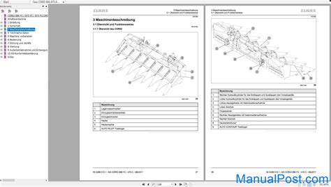 Claas Corio 880875870680675670575570475470 Operator Manual De