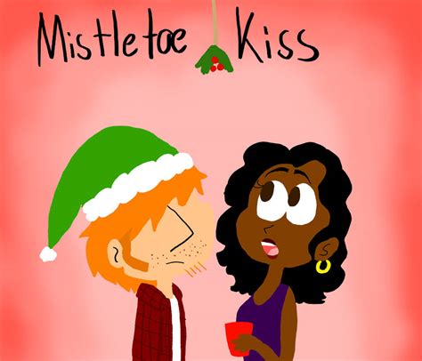 Mistletoe Kiss Titlecard By Creativenia On Deviantart