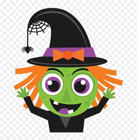 Cute Witch Face Clipart Hd Png Download Vhv