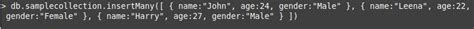 Select Update Delete Create Alter And Drop A Table In Mongodb In