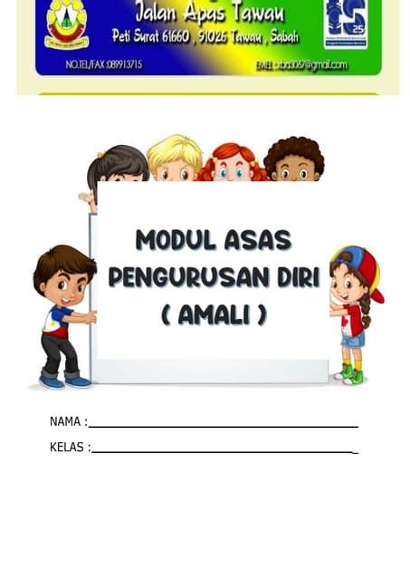 Lembaran Kerja Pengurusan Diri Pdf