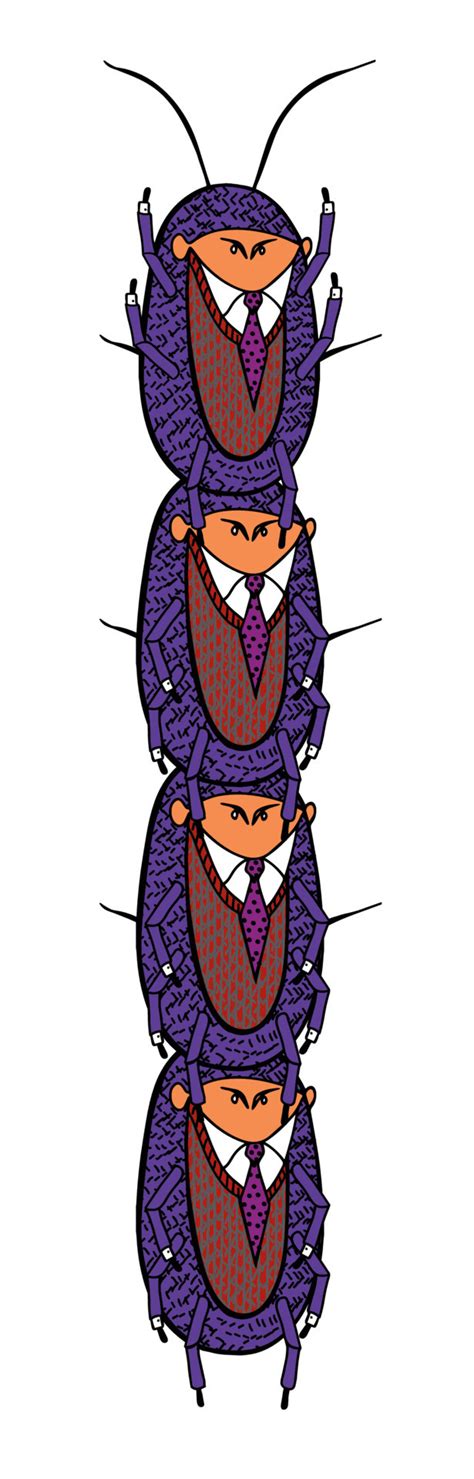 Cockroach Book Bookmark Vector Illustration 13431956 Vector Art At Vecteezy