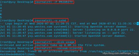 linux系统中的日志管理 systemd journald日志（journalctl命令的用法）和 rsyslog 日志（自定义日志