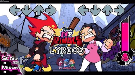 “catfight” Lyrics Fnf Vs Rivals Update Desc Youtube
