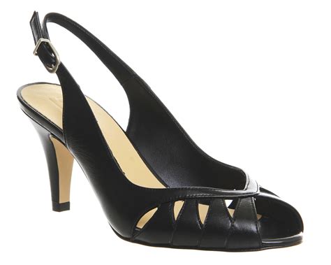 Round Toe Slingback Stilettos At Alan Burke Blog