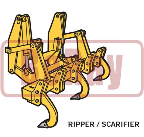 Volvo Motor Grader Ripper Scarifier Attachment Bucket Teeth
