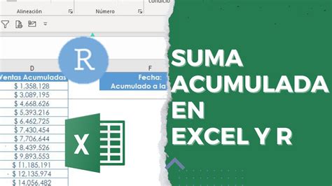 Suma Acumulada En Excel Y R👍⚡⚡⚡🔥🔥 Youtube