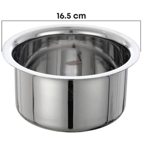 Buy Jensons Stainless Steel Flat Bottom Tope Strong Durable