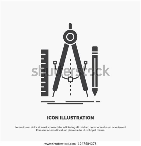 Build Design Geometry Math Tool Icon Stock Vector Royalty Free 1247584378 Shutterstock