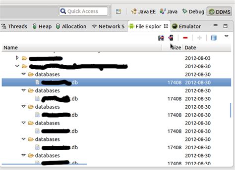 Multiple Databases Are Seen In Data Folder Android Stack Overflow