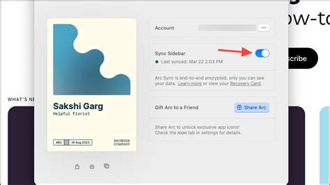 How To Sync Your Arc Browser Between Mac And Windows