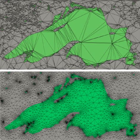 Meshes Generated From Fig 6a A Mesh Employed In The Segmentation Of
