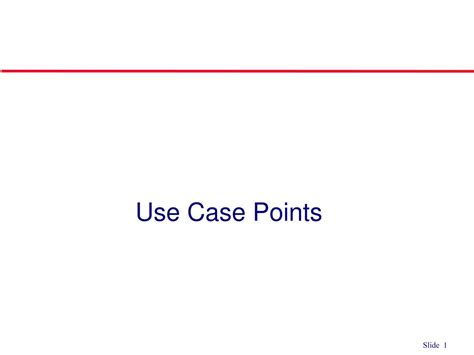 PPT - Use Case Points PowerPoint Presentation, free download - ID:3655927