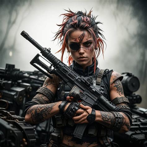 Bad Ass Female By Wilb Digital On Deviantart