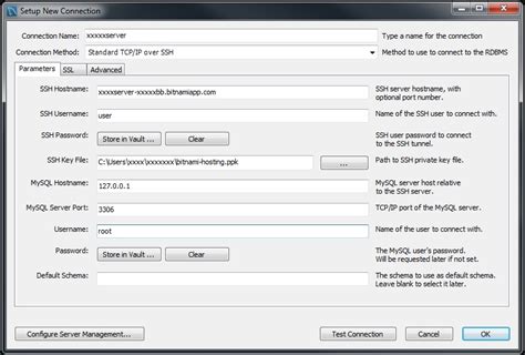 amazon web services bitnami ami connect mysql workbench stack overflow