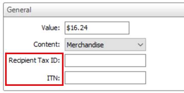 Manually Add Tax ID IOSS And USPS ITN Numbers To Shipments ShipWorks
