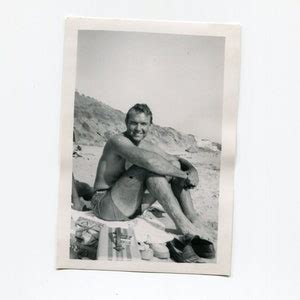 Hairy Hunk Vintage Snapshot Photo Etsy