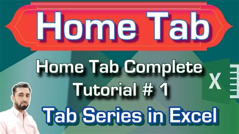 Excel Home Tab Complete Tutorial In Urduhindi Excel Complete Course Part 1 Youtube